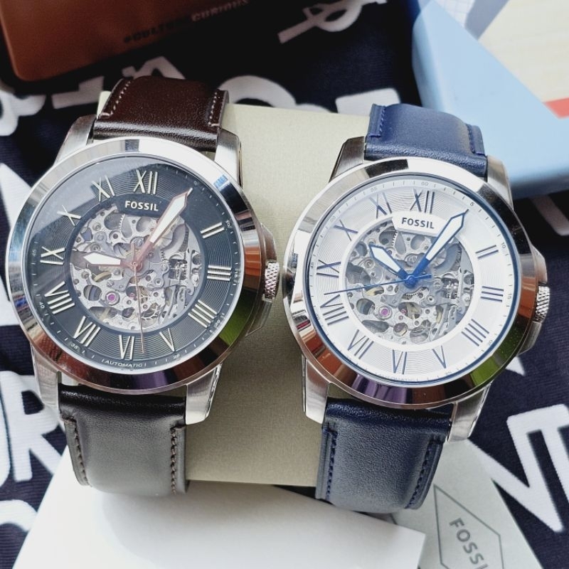 Jual Jam Tangan Pria Automatic FOSS*L #ME3100 #ME3111 Original Free Box ...