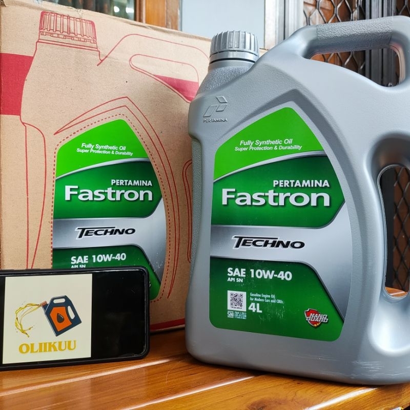 Jual OLI MESIN PERTAMINA FASTRON TECHNO 10W-40 (4 Liter) | Shopee Indonesia