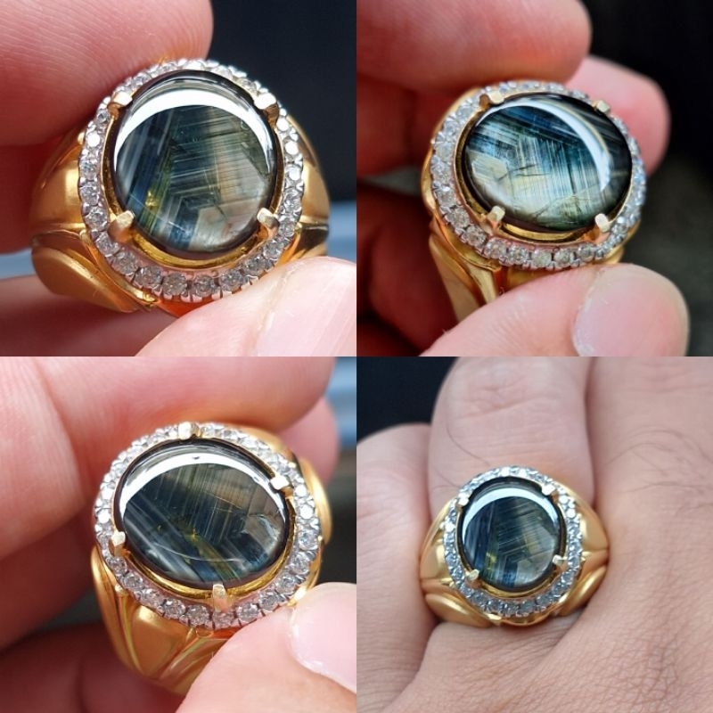 Jual natural sapphire thailand / bangsing biru parthawijaya | Shopee ...