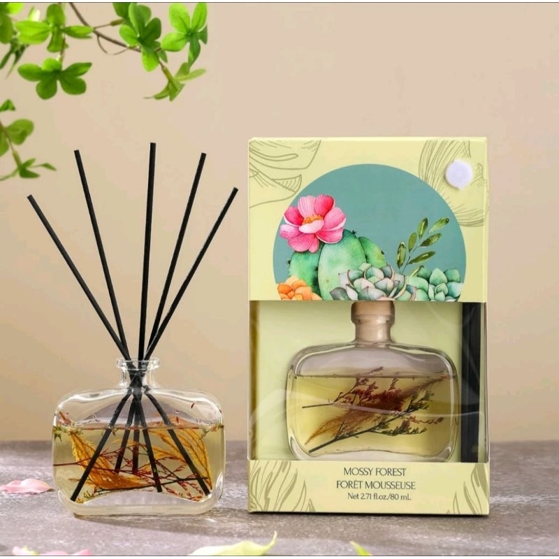 Jual Official BALI MINISO Reed Diffuser Flower in Water Series Pengharum Ruangan Botanical ...
