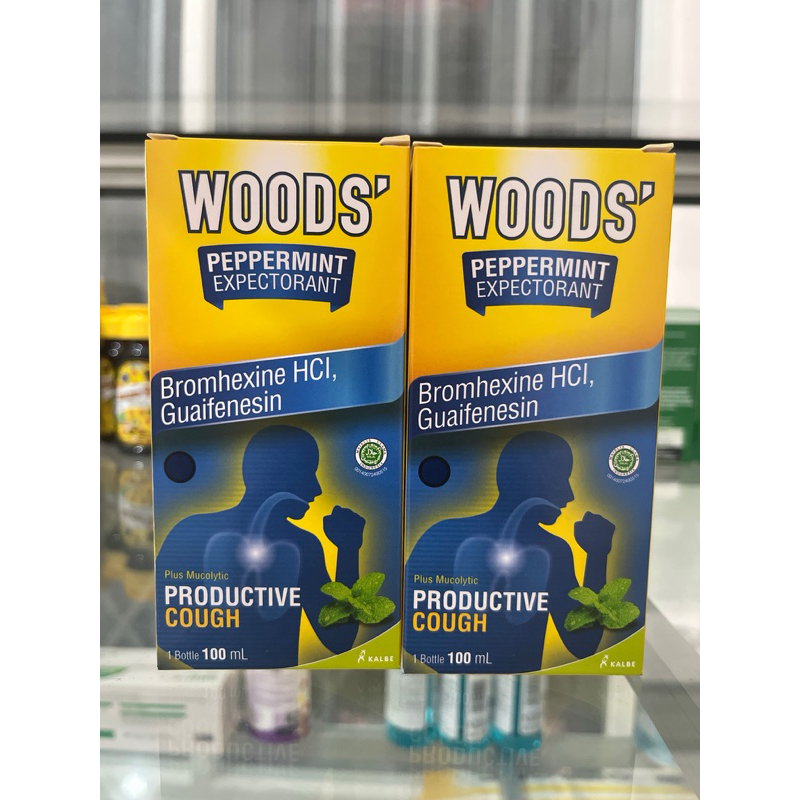 Jual WOODS Pepermint Expectorant obat batuk berdahak 100ml | Shopee ...