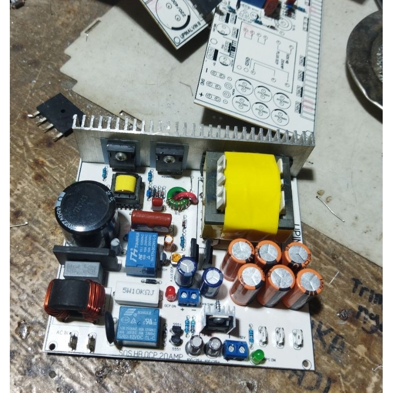 Jual smps 20amp plus ocp dan sofstart | Shopee Indonesia