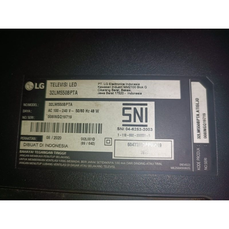 Jual TV LG LED 32 INCH | Shopee Indonesia