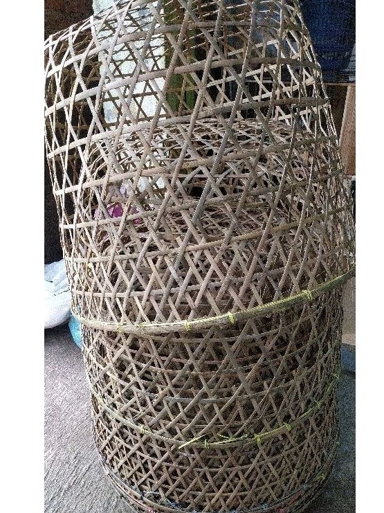 Jual Kurungan Ayam Dari Bambu - Kerajinan Anyaman Bambu | Shopee Indonesia