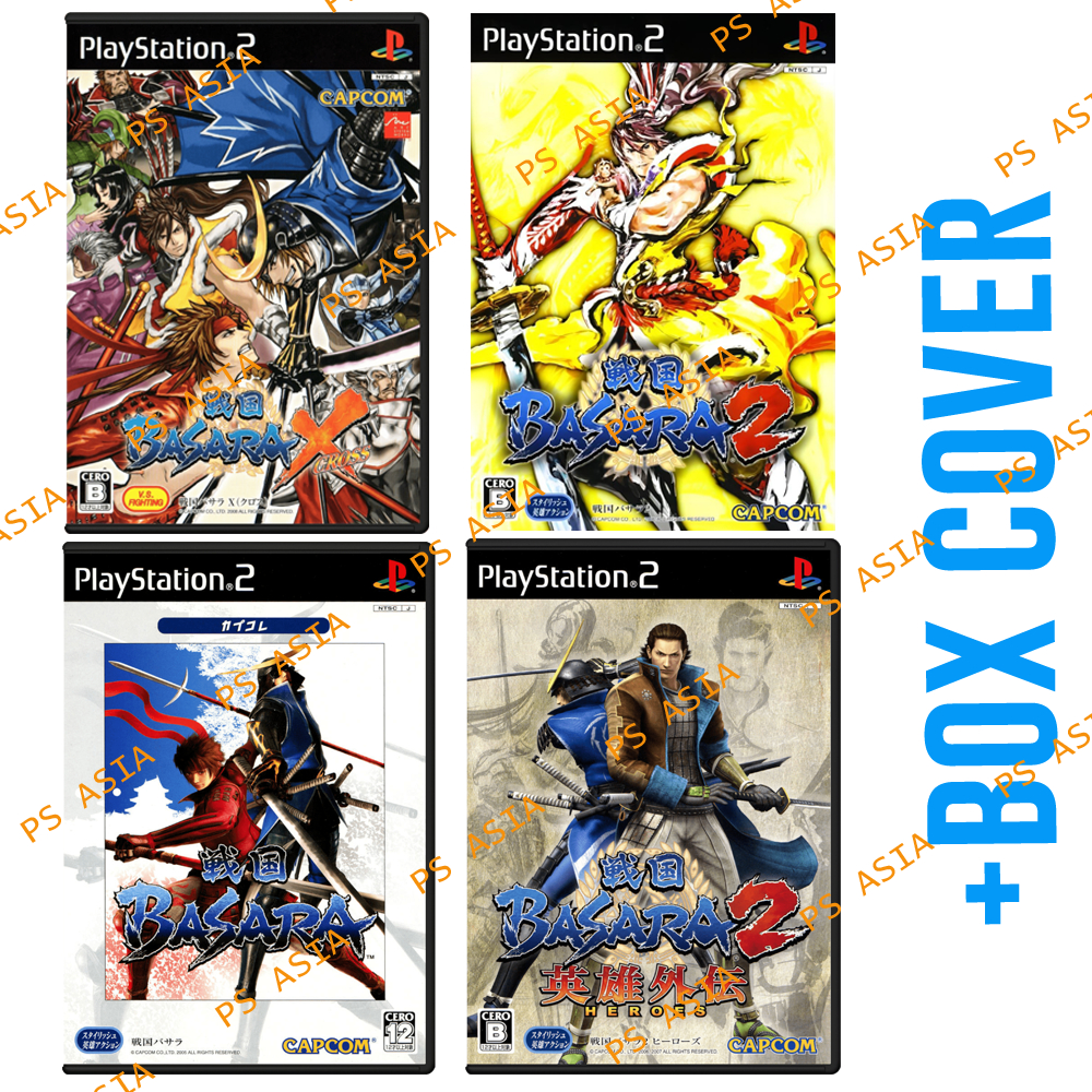 Jual Kaset PS2 Sengoku Basara 2 Heroes - Game Basara PS2 Collection ...