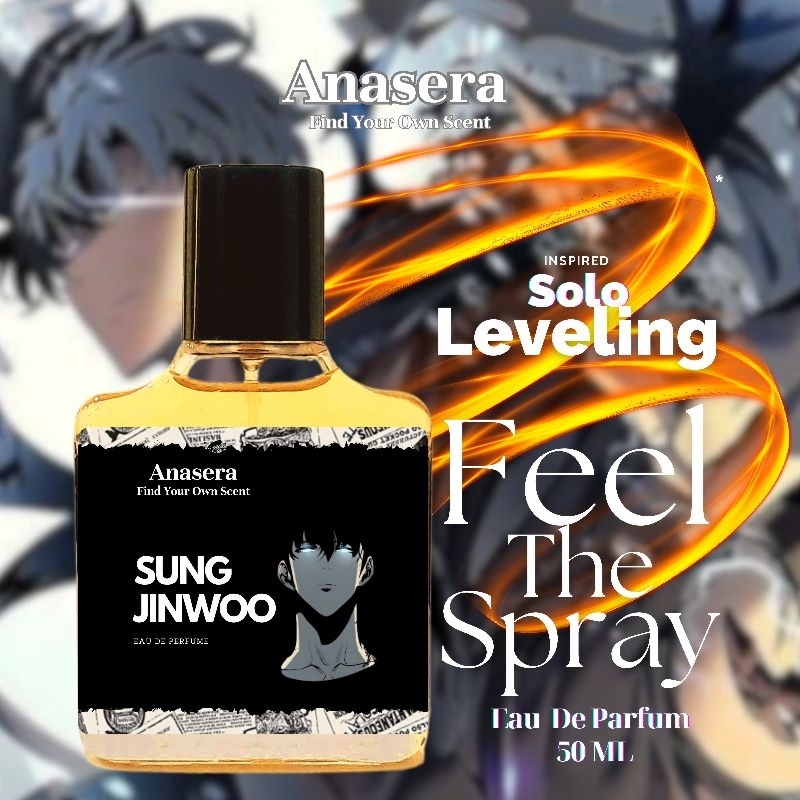 Jual Anasera Parfum - SUNG JINWOO Solo Leveling Inspired Parfum ...