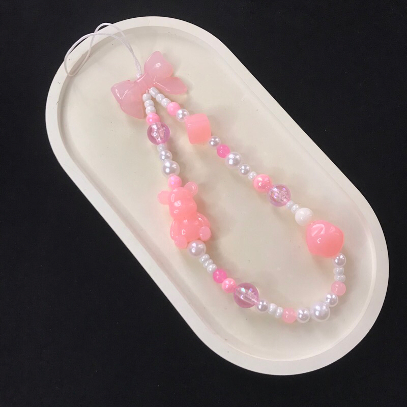 Jual Phone strap jelly • gantungan hp manik manik | Shopee Indonesia
