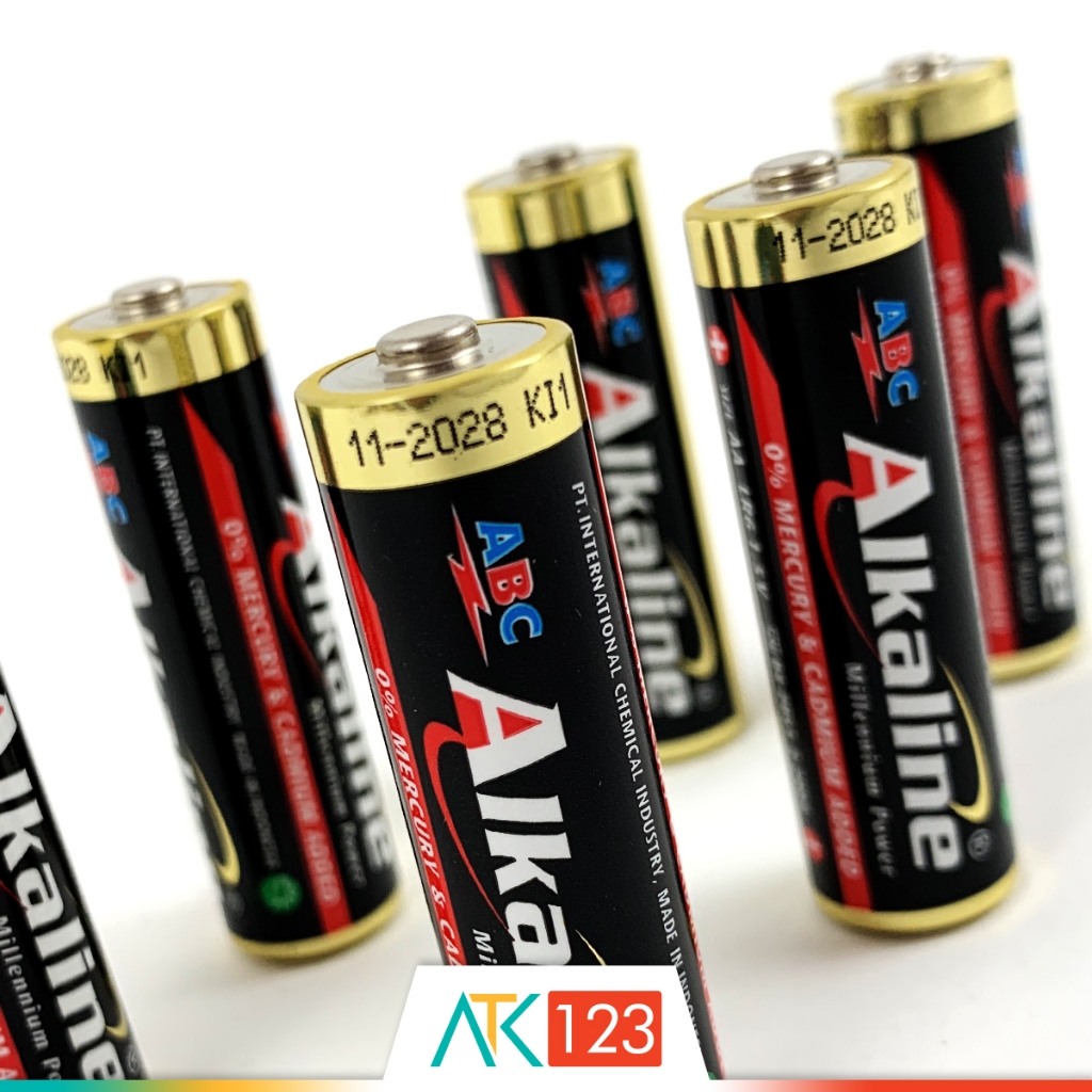 Jual RK Baterai Alkaline AA / A2 isi 6 (4+2) Buah / Battery ABC Alkaline LR6/AA/A2 4B+2B ...