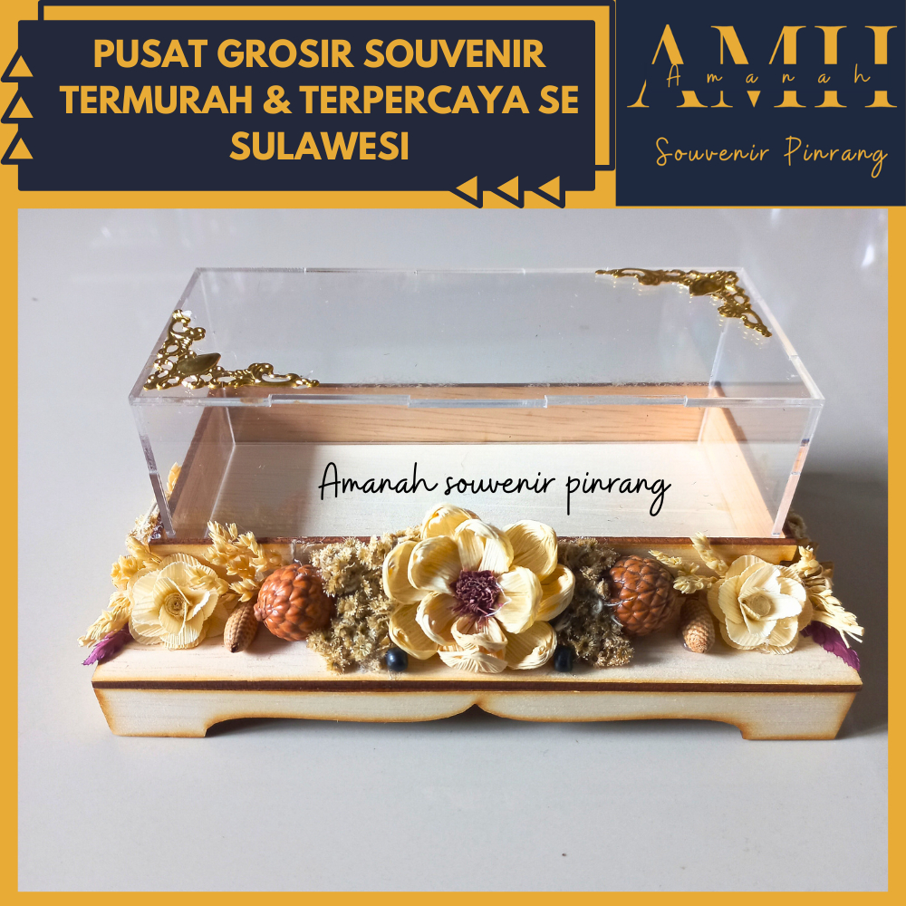 Jual Box Uang Mahar Pernikahan Rustic Kotak Uang Mahar Murah Tutup ...