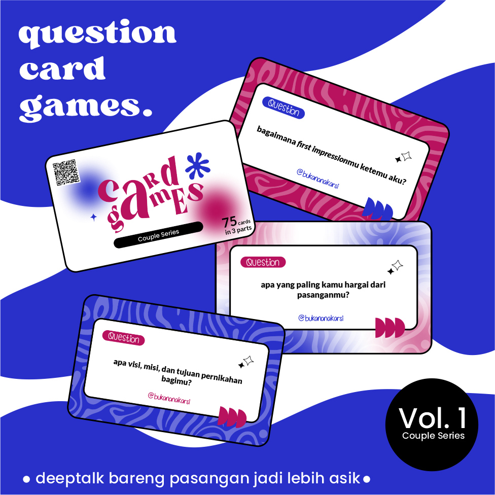 Jual [QUESTION CARD GAMES VOL. 1: Couple Series] | Shopee Indonesia