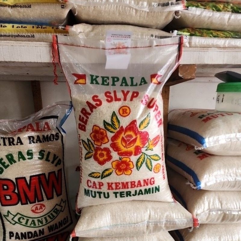 Jual BERAS CAP KEMBANG 10 LITER PULEN SEDANG. | Shopee Indonesia
