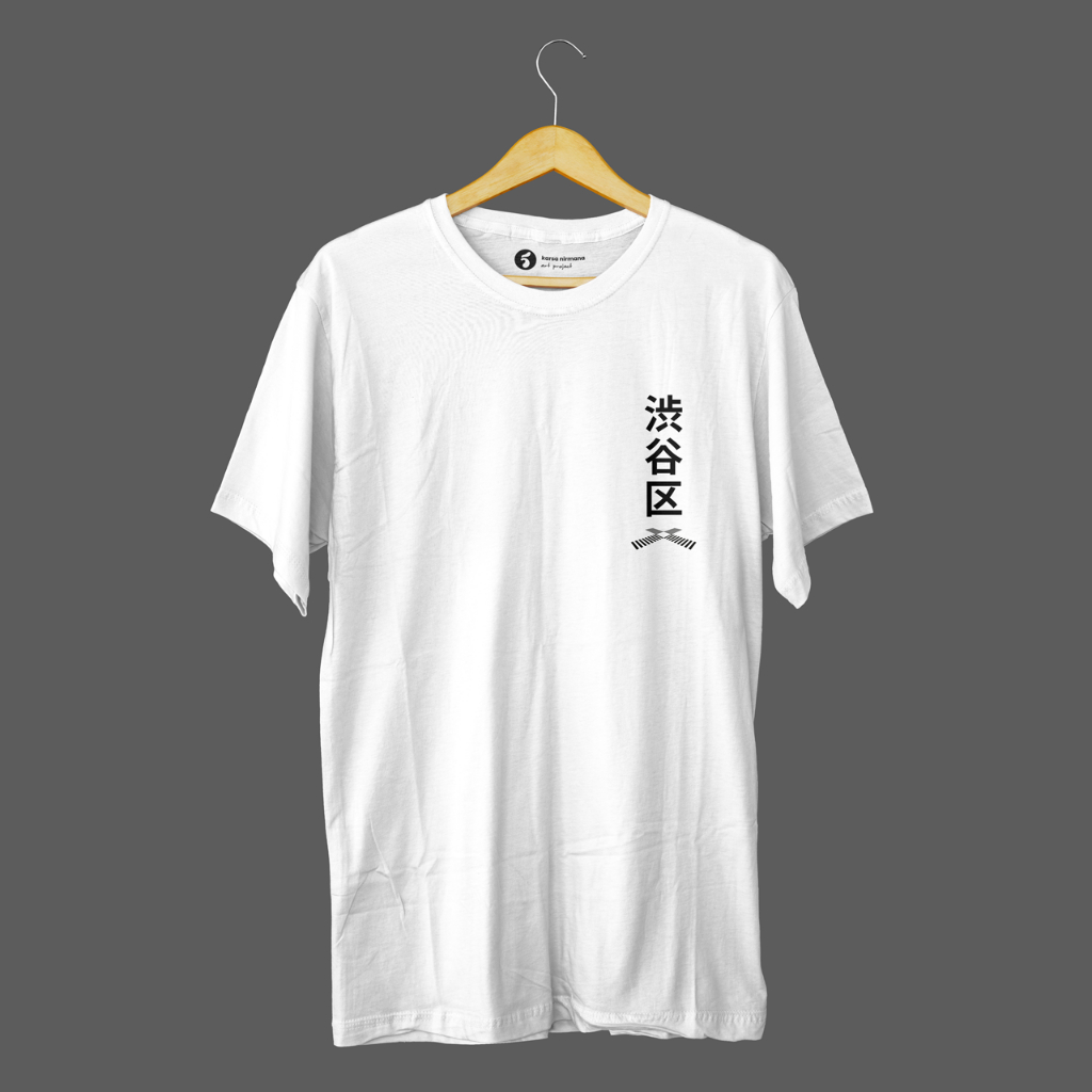 Jual Kaos Simple Minimalis Japan Style ( shibuya ) | Shopee Indonesia