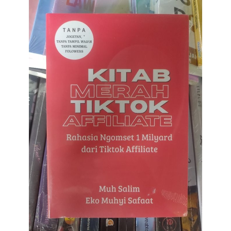 Jual kitab tiktok merah tiktok affiliate | Shopee Indonesia