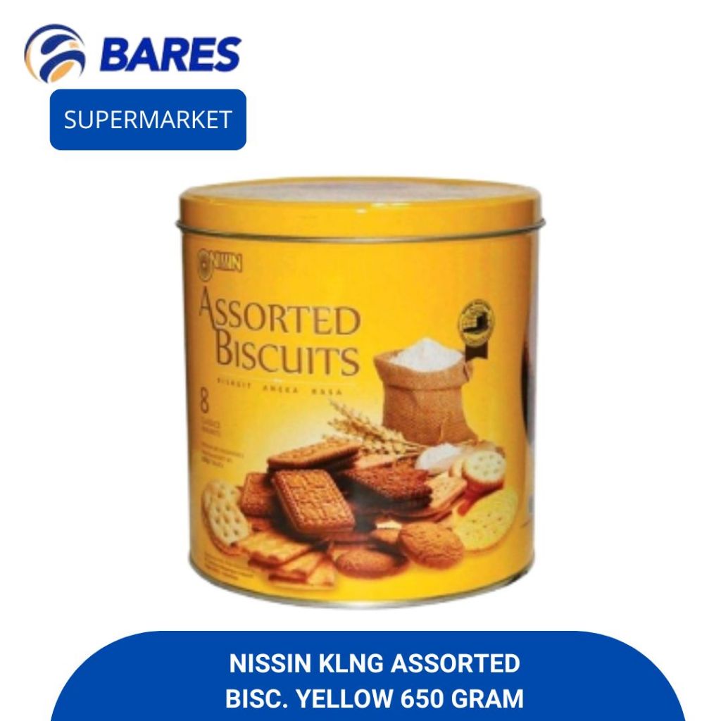 Jual Nissin Assorted Yellow 650 Gram / Biscuit Hari Raya Parcel Murah ...
