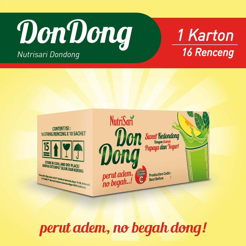 Jual Nutrisari Dondong Minuman Serbuk Sweet Kedondong dengan Vit C [Paket 16 Renceng] | Shopee ...