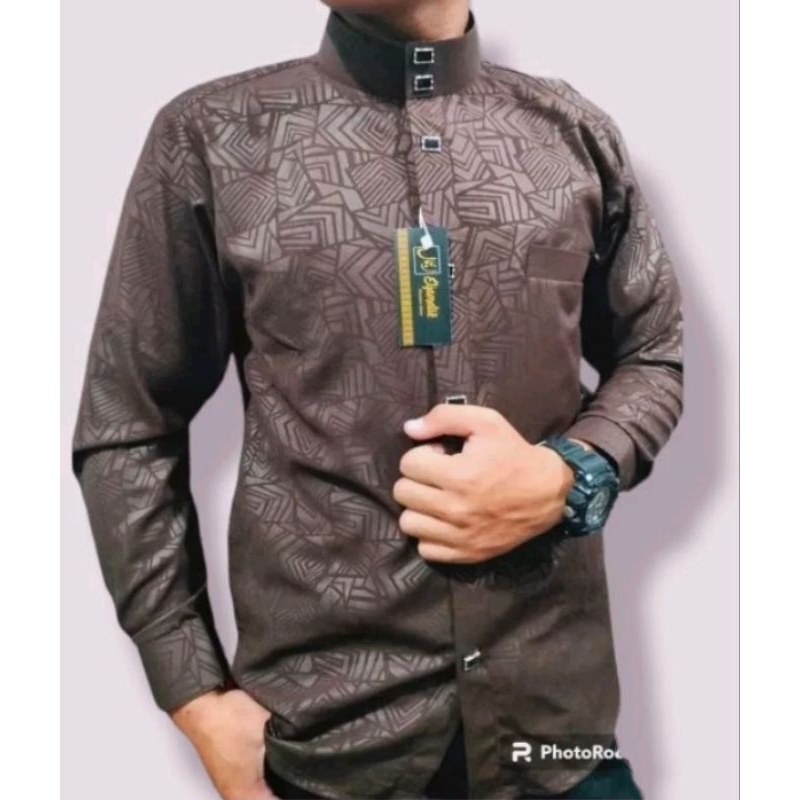 Jual kemko sultan embos kemeja koko kemko koko sultan | Shopee Indonesia