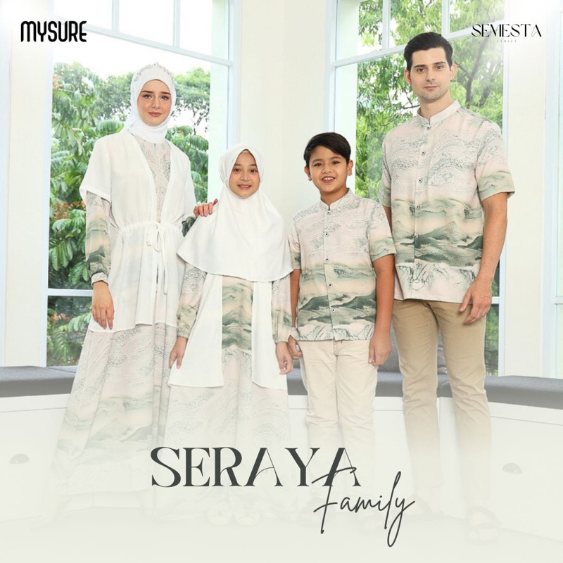 Jual Mysure - Seraya Dress Family Raya Series | Shopee Indonesia