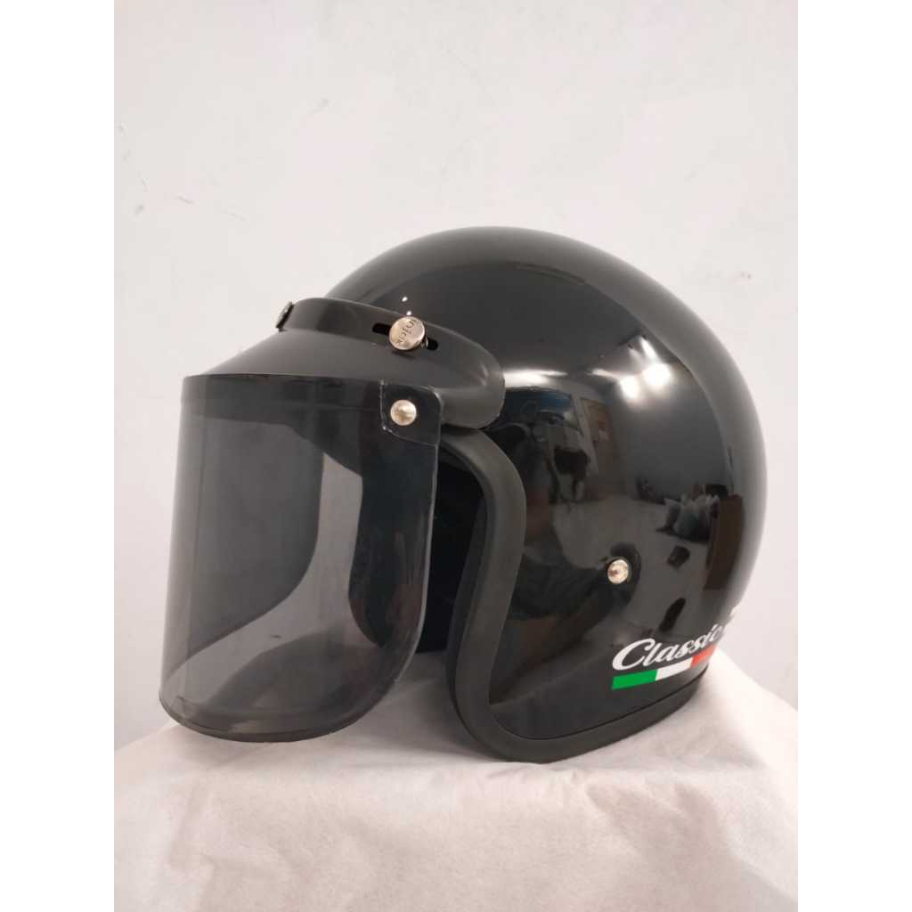 Jual Helem Bogo Classic GARIS TIGA MODEL TERBARU | Shopee Indonesia