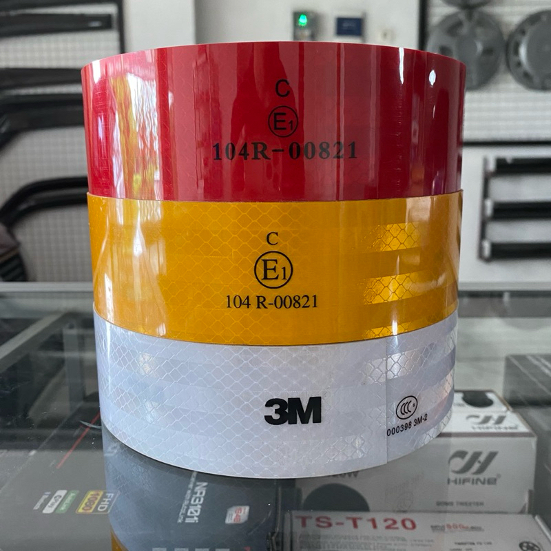 Jual Sticker Reflektor/Sticker Reflektif 3M Pemantul Bak Truck Lolos ...