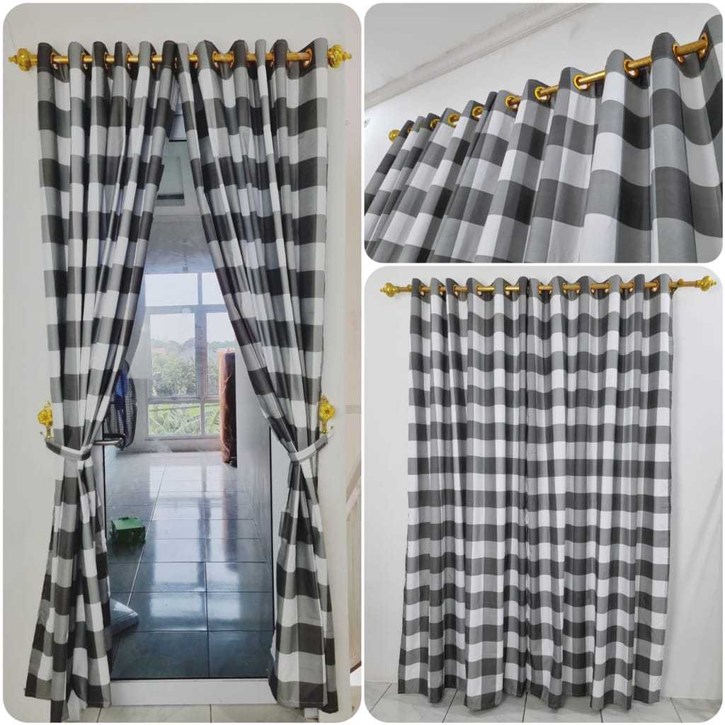 Jual Gorden Smokring 12 RingTirai Pintu Dan Jendela Hordeng Batik ...
