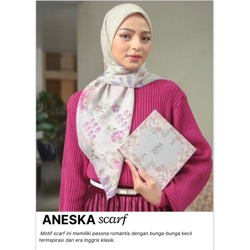 Jual Zoya Aneska scraf - Scarf motif terbaru cantik dari zoya | Shopee ...
