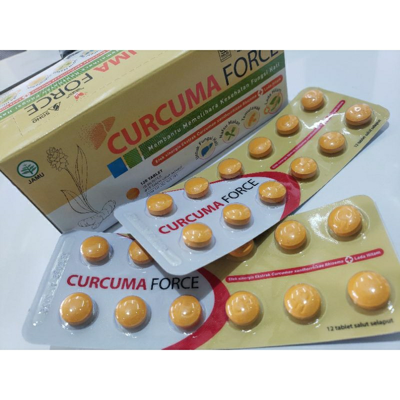 Jual Curcuma Force tab | Shopee Indonesia