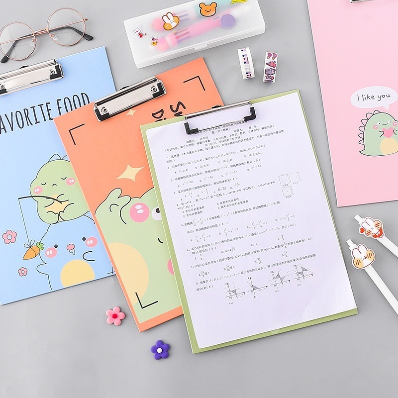 Jual Papan Jalan A4 Aesthetic Papan Ujian PVC Folder File Alat Tulis ...