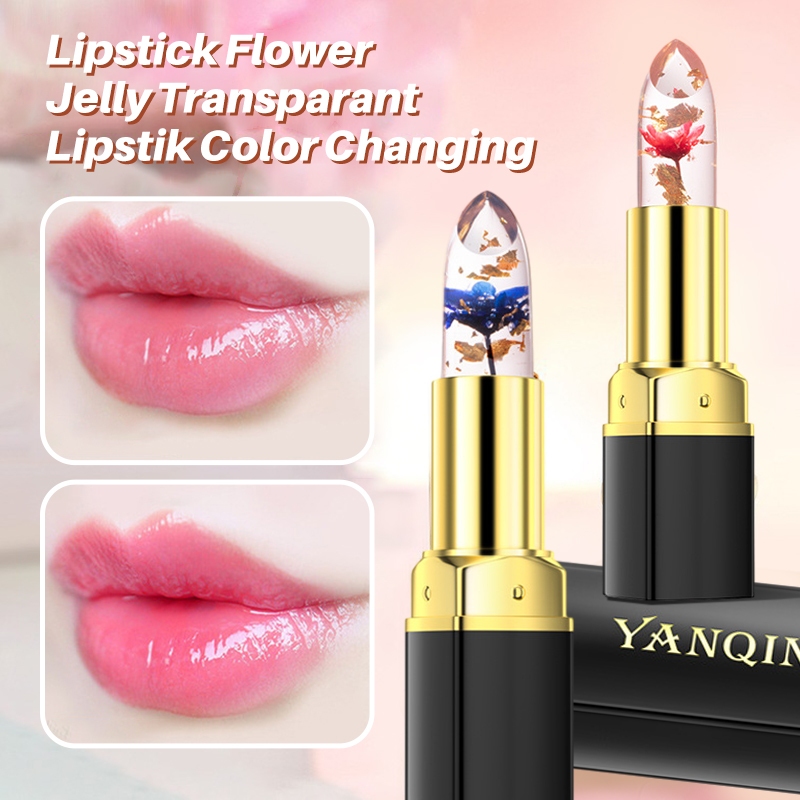 Jual [COD]Lipstick Bunga/ Lipstick Jelly Transparant Lipstik Color ...
