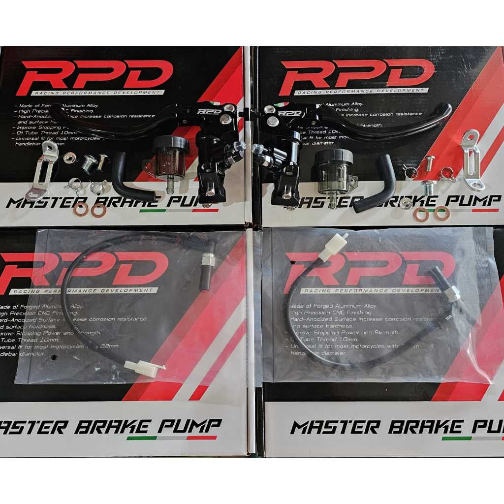 Jual Master Rem RPD S1 Radial kiri 15mm dan kanan 17mm NMAX , PCX ...