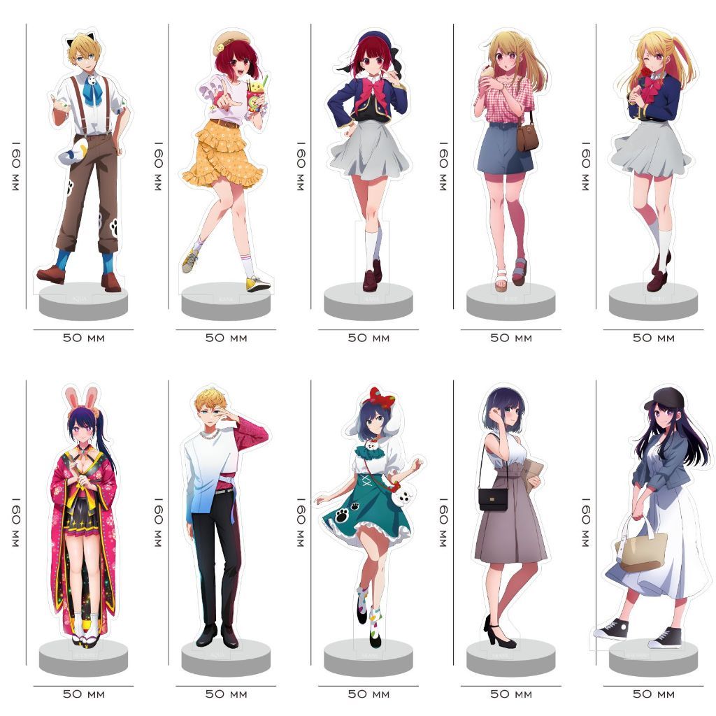 Jual STANDEE FIGURE AKRILIK OSHI NO KO ANIME | Shopee Indonesia