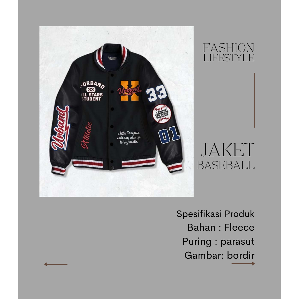 Jual Varsity Jacket - Jaket Baseball Varsity Original - Jaket Varsity ...
