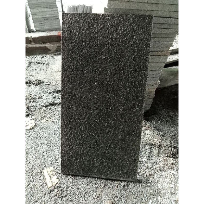 Jual batu alam andesit polos bakar 30×60cm/batu alam lantai/batu alam ...