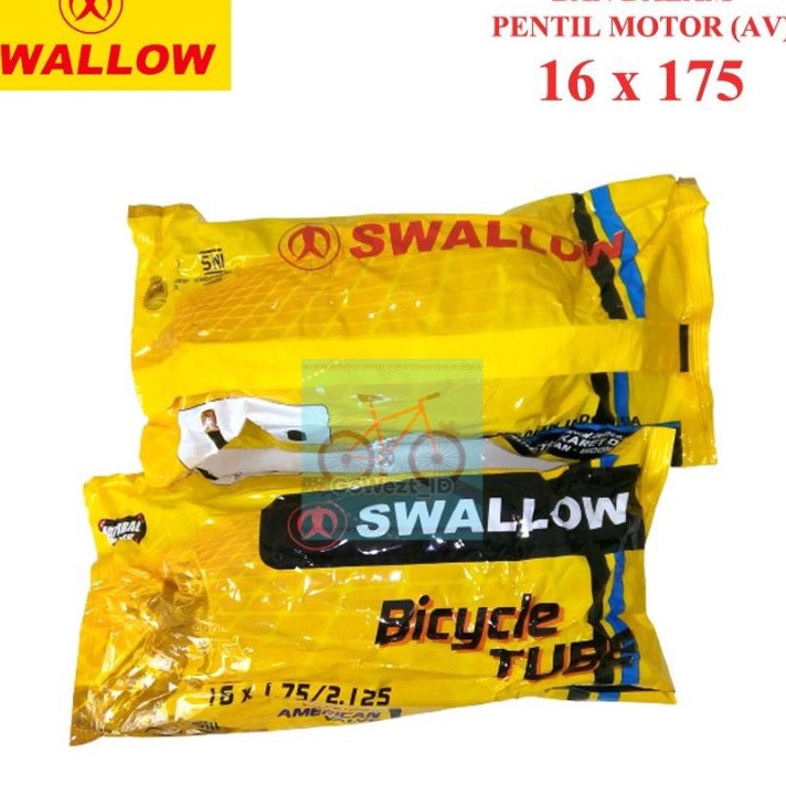 Jual Penawaran Spesial Hanya Untuk Anda Ban Dalam Sepeda Ukuran 16 x 175 195 2125 SWALLOW Mini ...