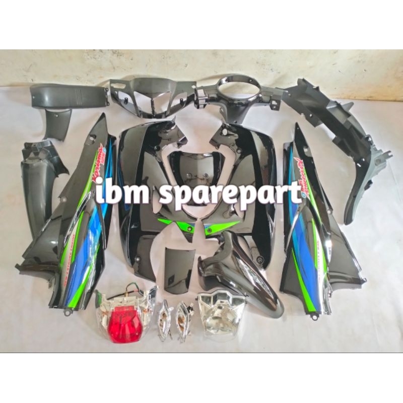 Jual full body Honda karisma D hitam plus lampu lengkap | Shopee Indonesia
