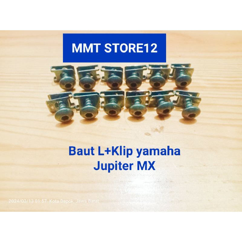 Jual Baut Body Yamaha Kunci L Baut plus Klip Motor Yamaha | Shopee ...