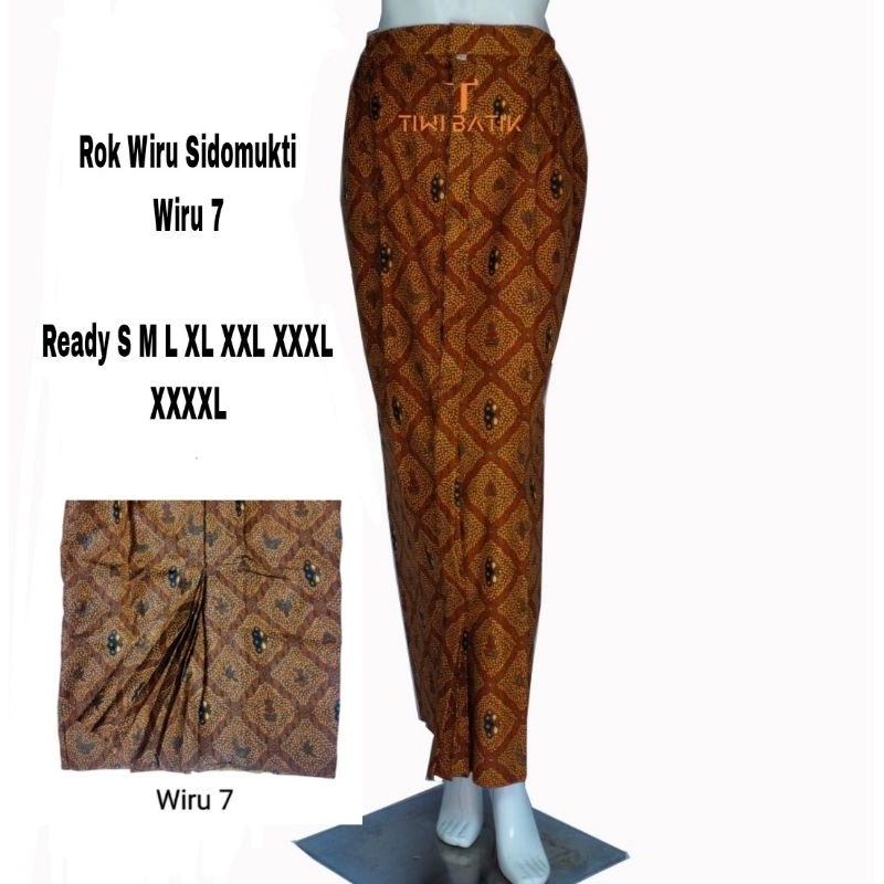 Jual Rok Wiru Jarik Sidomukti Wiru 7 Akad Nikah | Shopee Indonesia