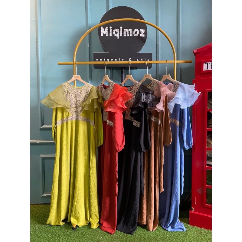 Jual Gamis Alexa Raya Ori By Miqimoz / Dress Wanita Alexa Raya Series ...