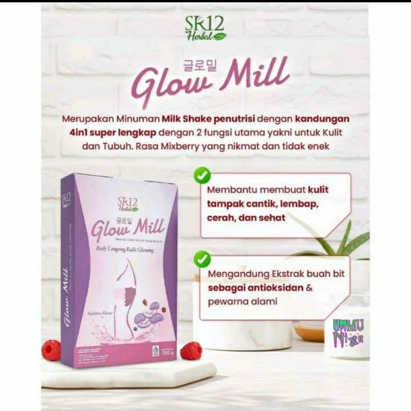 Jual Glow Milk SR12 200gr ori | Shopee Indonesia