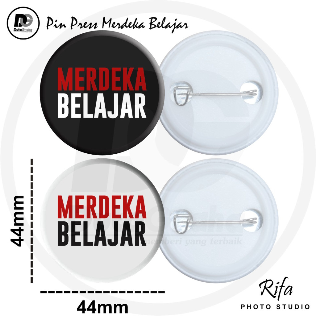Jual [PIN PRESS] MERDEKA BELAJAR Pin Bros Aksesoris Souvenir SEKOLAH ...