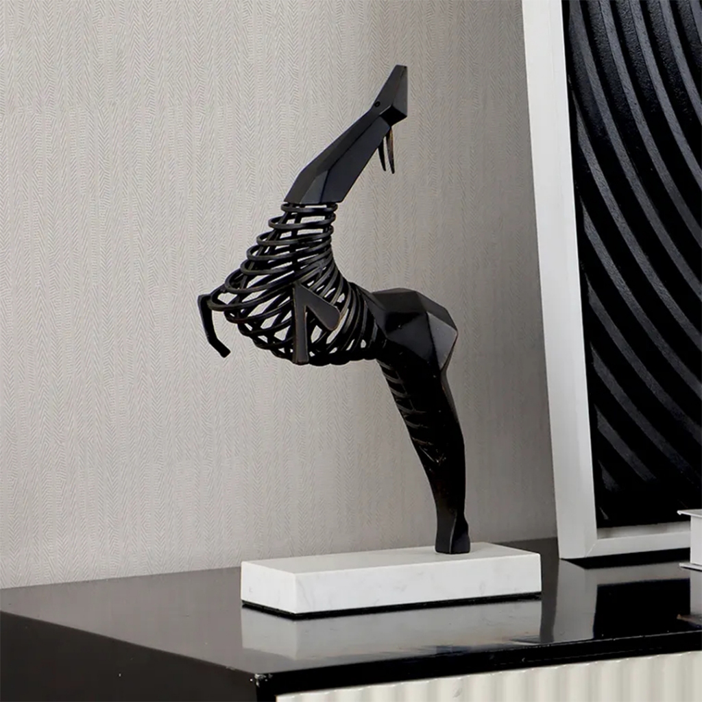 Jual Dekorasi Meja Patung Kuda Unik / Galloping Horse Sculpture EB Home ...