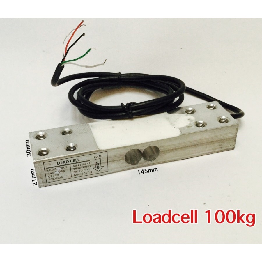 Jual Loadcell 100kg Load cell 100 kg Sensor Transducer Timbangan ...