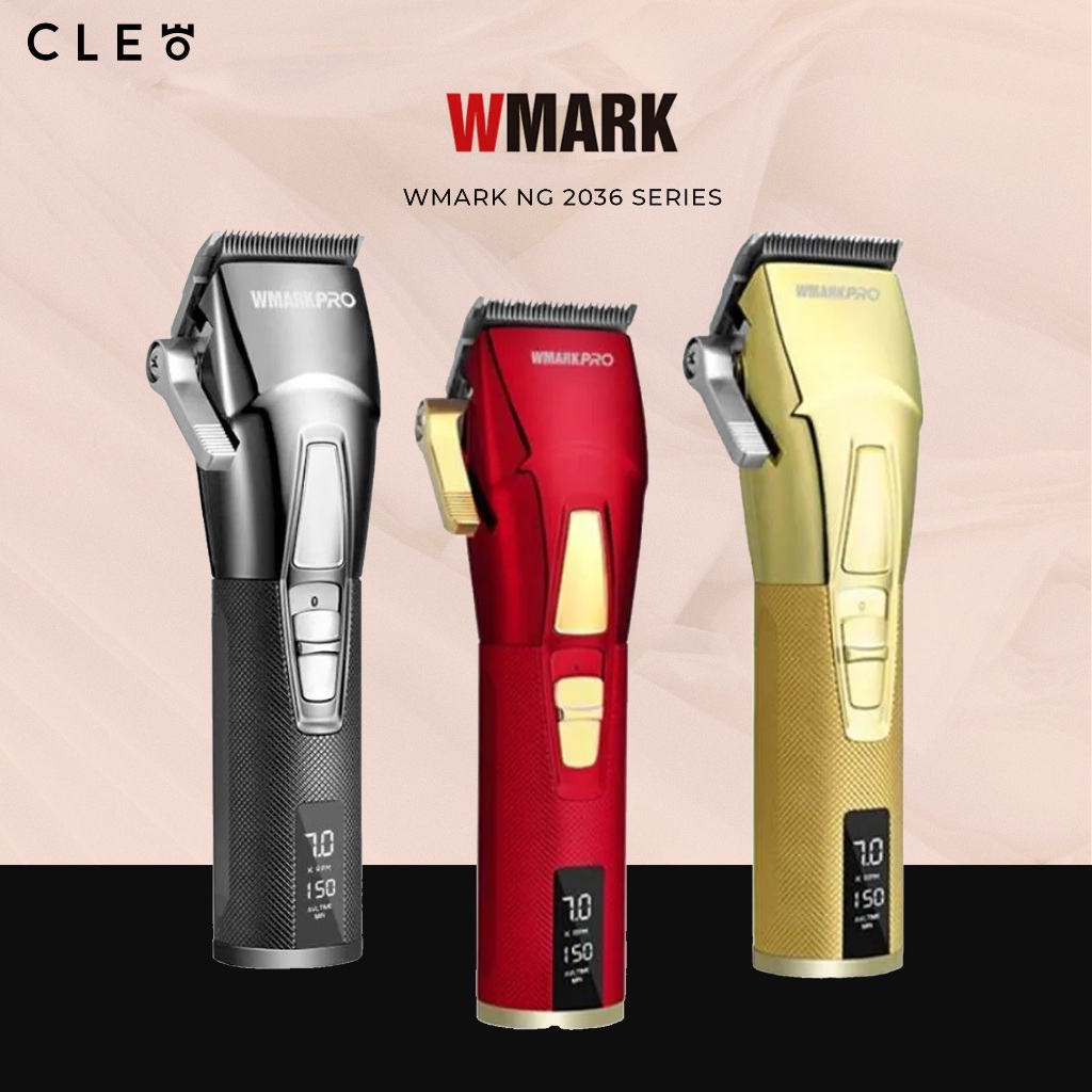 Jual Wmark NG-2036 Hair Clipper Cordless - DUA POWER 6000/7000 RPM TAPER - HAIR CLIPPER ORIGINAL ...