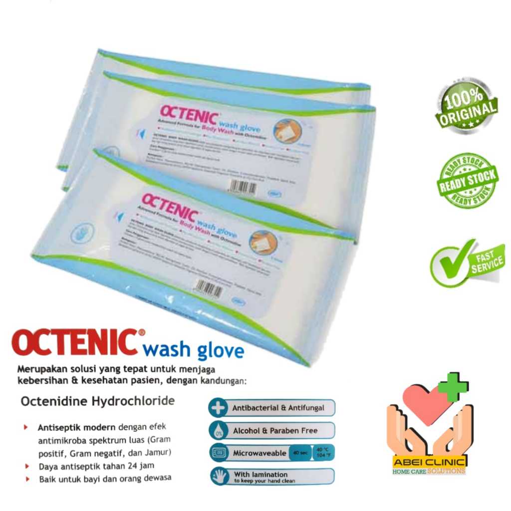 Jual MANDI PRAKTIS DENGAN OCTENIC WASH GLOVE BODY WASH 100% ORIGINAL ...