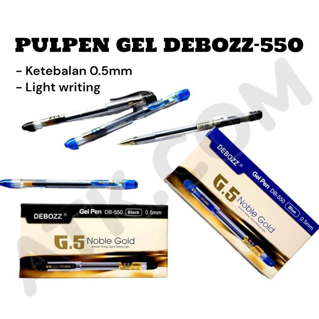 Jual SERBA DUA RIBU - Pulpen Gel Tinta Hitam dan Biru / DEBOZZ / Gel ...