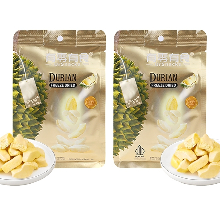 Jual Ursnack Freeze Dried Snack Buah Kering Berbagai Rasa 32 gr /Durian / Mangga | Shopee Indonesia