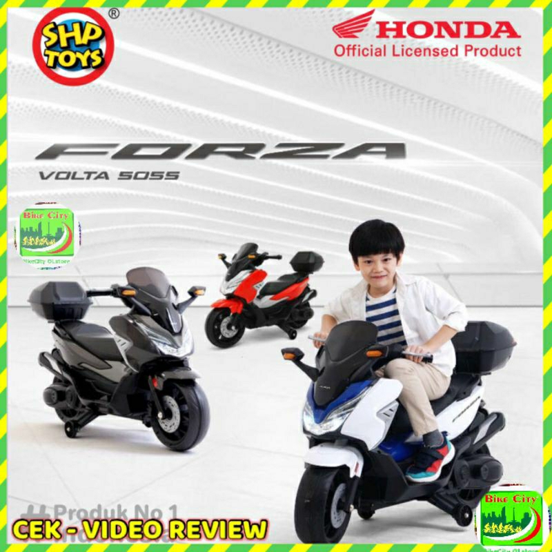 Jual Motor Aki Anak VOLTA Forza 5055 HONDA Lisensi Resmi ORI. | Shopee ...