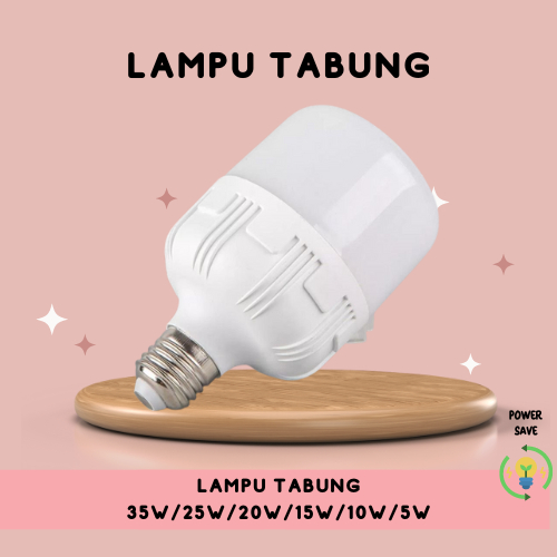 Jual LAMPU LED TABUNG 5W/10W/15W/20W/25W/35W/LAMPU TABUNG JUMBO/LAMPU ...