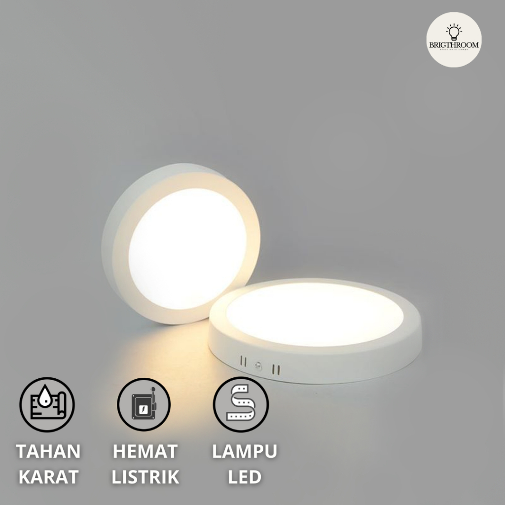 Jual Brightroom Lampu Kamar Tidur Lampu Downlight LED Panel Lampu ...