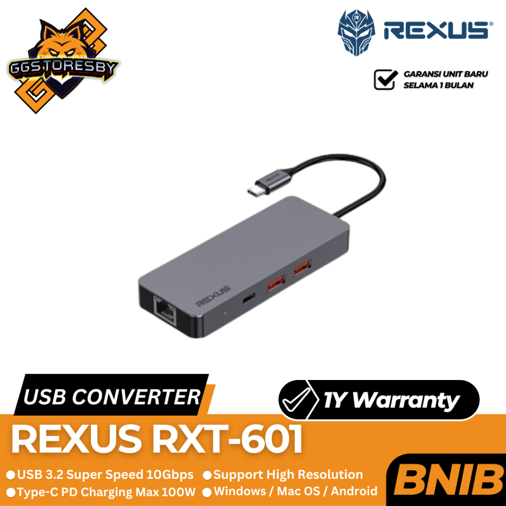 Jual Rexus Rxt-601 Usb Converter | Shopee Indonesia
