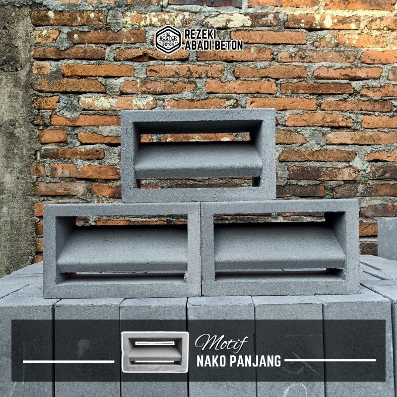 Jual Roster Beton Minimalis, Loster Beton Minimalis Lubang Angin Motif ...